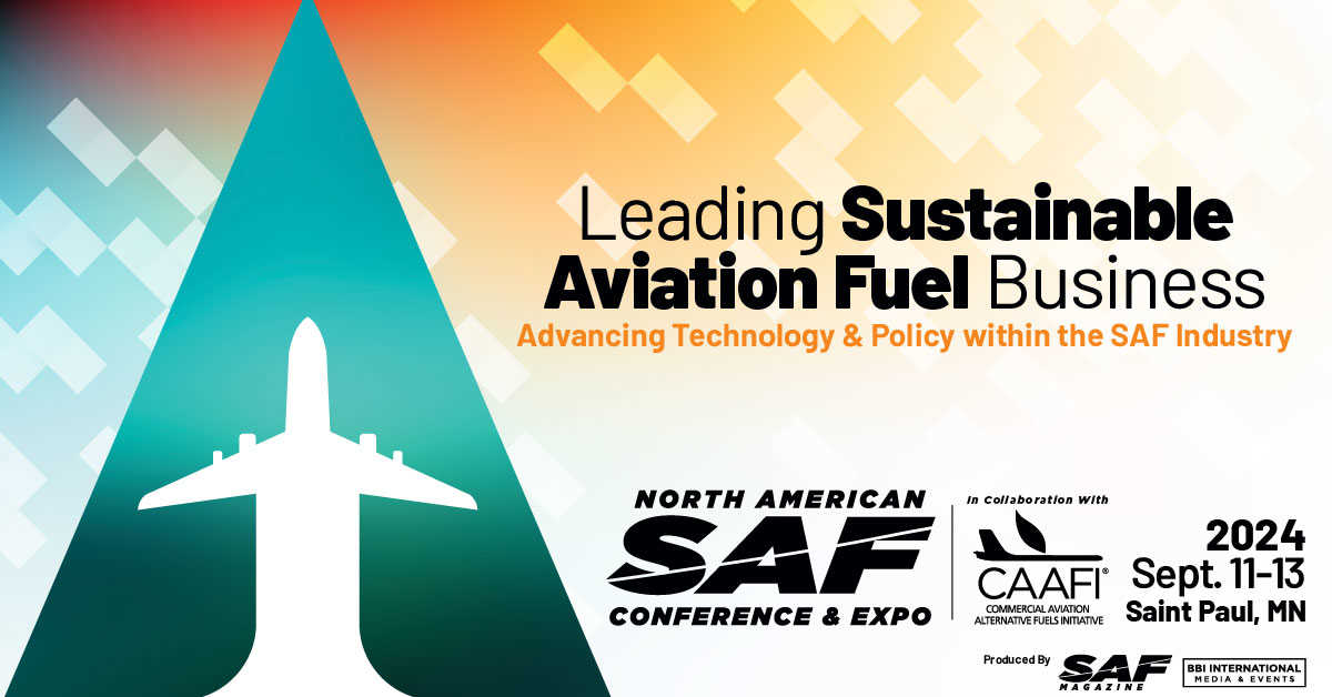 North American Sustainable Aviation Fuel (SAF) Conference & Expo ...