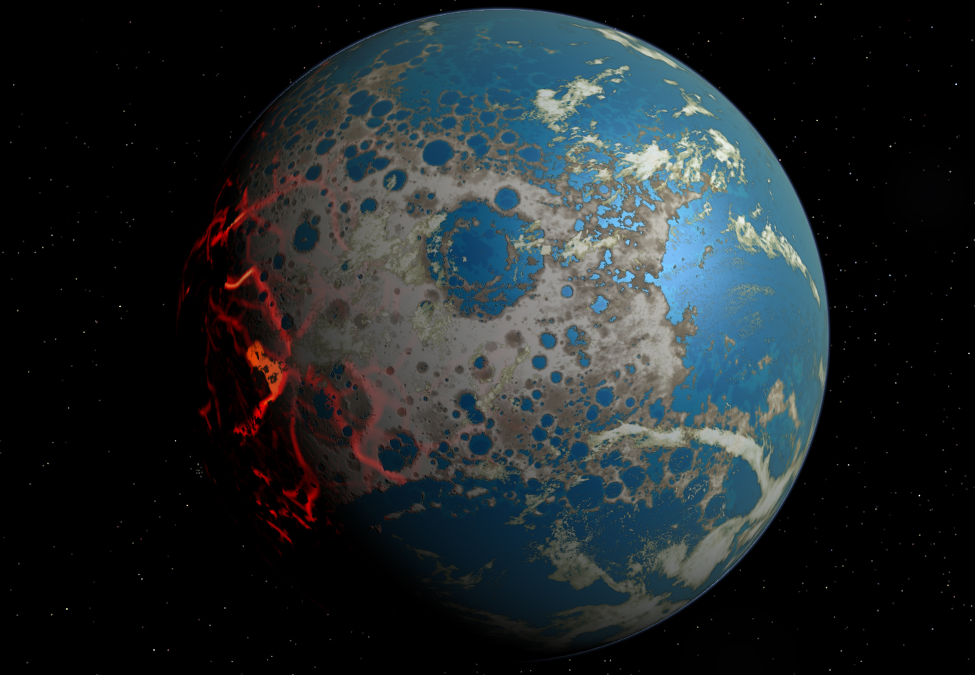 Impact history of early Earth created conditions conducive to life ...