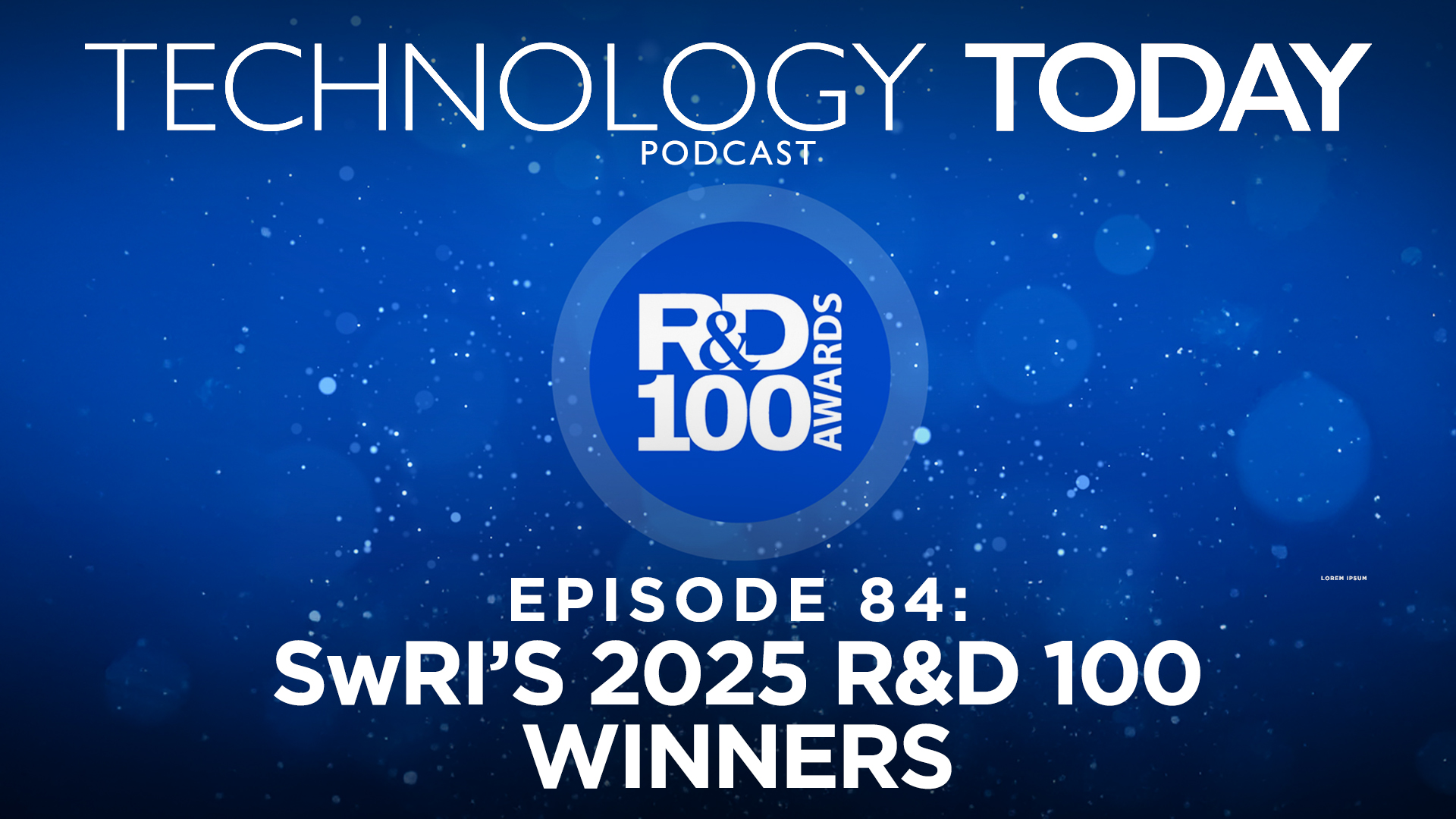 SwRI’s 2025 R&D 100 Winners | Southwest Research Institute